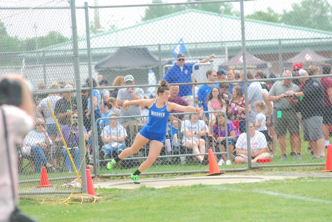 Warren’s Millie Ryan earns All-Ohio honors in discus | News, Sports ...